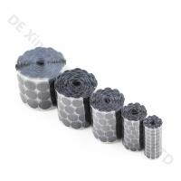 China Double Sided 100% Nylon Hook And Loop Velcro Dots 50 Yards/Roll OEM/ODM for sale