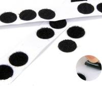 China Self Adhesive Hook and Loop Dots 110mm Width Nylon Polyester Heavy Duty for sale
