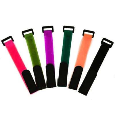 China 50mm x 25m Nylon Hook and Loop Cable Ties Strap SGS Reusable for sale