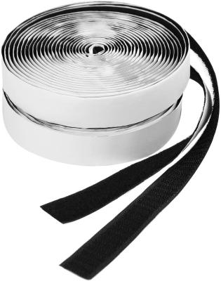 China 18mm Self Adhesive Hook and Loop Tape Nylon 10000 Cycles Strong Sticky for sale