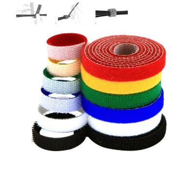 China green blue Black SGS Double Sided Hook And Loop Velcro Cable Ties for sale