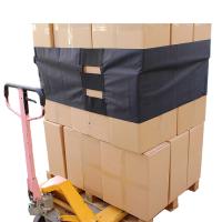 China Logistic Reusable Pallet Straps 3.8cm x 550cm Heavy Duty Hook and Loop Cargo Securing Belt for sale