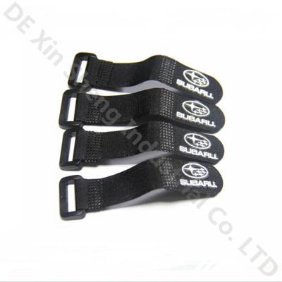 China 20X200mm 25X300mm Velcro Hook And Loop Fastener Strap Custom Made for sale