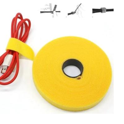 China Self Gripping Double Sided Velcro Roll Heavy Duty Double Sided Velcro ROHS for sale