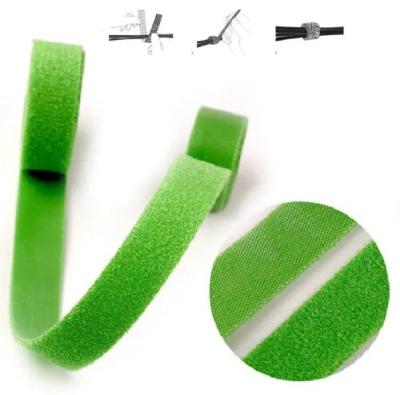China Customizable 12.5mm Double Sided Hook and Loop Tape Reusable 2000 Times for Cable Management for sale