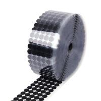 China Nylon Tape Self Adhesive 15mm Hook And Loop Fastener Dots Velcro Coins for sale