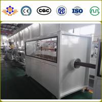 China 180 - 250Kg/H PVC Pipe Extrusion Line Double Screw 220 - 415V Input Voltage for sale