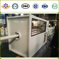 China 16 - 63MM PVC Pipe Production Line Plastic Pipe Extrusion Line Double Strands for sale