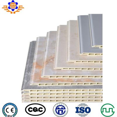 China WPC / PVC Wall And Ceiling Panel Board Extrusion Line PVC Panel Extruder Machine for sale