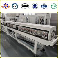 China 110 - 250MM HDPE PE Pipe Extrusion Line PP Pipe Making Machine for sale