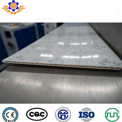 China Plastic Composite PVC Wood Decking Fence Wall Door Panel Extrusion Line Machine for sale