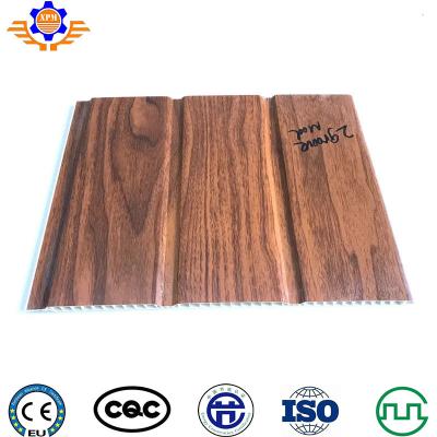 China 200Kg/H UPVC WPC PVC Panel Wall Panel Making Wood Plastic Composite Machine Profile Extrusion Line for sale
