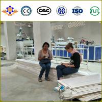 China 400mm PVC Ceiling Panel Production Line Making Machine 250Kg/H for sale