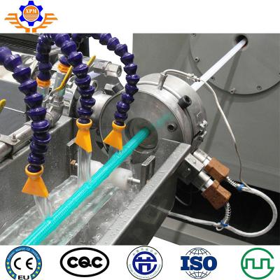 China 20-110MM Soft PVC Pipe Processing Machines Water Garden Hose Fiber Reinforced Pipe Extrusion Line for sale