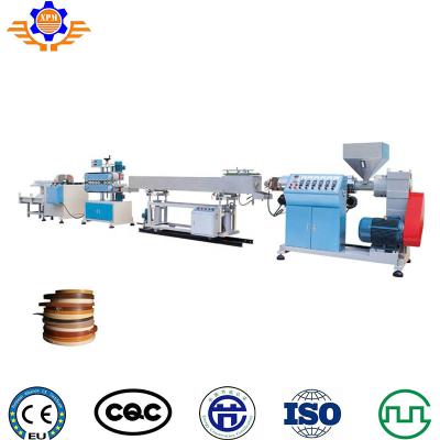 China 3 Phase Plastic Profile Extruder PVC Edge Banding Machine Extrusion Line 380V for sale
