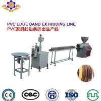 China Plastic UPVC PVC Edge Banding Making Machine Plastic Strip Seal Extrusion Line for sale