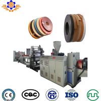 China Plastic UPVC PVC Edge Banding Making Machine Plastic Strip Seal Extrusion Line for sale