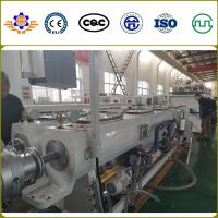 China 20 - 110MM 250Kg/h PVC Pipe Extrusion Line Pipe Manufacturing Machine for sale