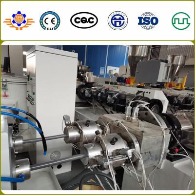 China 20 - 63mm PVC Pipe Extrusion Line Double Output Twin Screw Extruder for sale