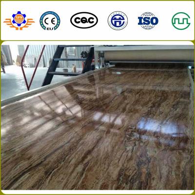 China 1.22m PVC Artificial Marble Extrusion Line Sheet Machine ABB Inverter for sale