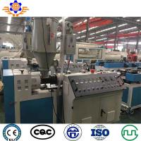 China PVC PE Plastic Corrugated Pipe Making Machine Production Line Single Wall for sale