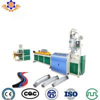China PP Plastic PE Corrugated Pipe Production Line Machine Equipment Single Wall for sale