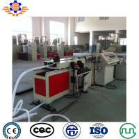 China PE Corrugated PVC Plastic Pipe Machine High Speed PP Single Wall Line for sale
