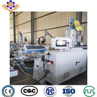 China SaiJia Plastic Single Wall Flexible PE PVC PP Corrugated Drainage Pipe Making Machine Production Line for sale