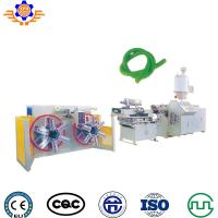 China 63-110MM Plastic Corrugated Pipe Extrusion Line PE PP PVC Flexible Garden Pipe Manufacturing Machine for sale