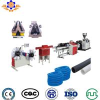 China PE Corrugated PVC Plastic Pipe Machine High Speed PP Single Wall Line for sale