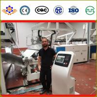 China 3 - 4m Carpet Backing Anti Slip TPE Layer Machine With Siemens PLC Control Schneider Electric for sale