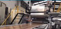 China 1000 - 1500kg/H SPC Floor Extrusion Line Machine PVC Floor Making Machine ABB Inverter for sale