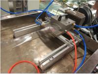 China PC Light Tube Extrusion Line Siemens Motor ABB Inverter 30-60KG/H for sale