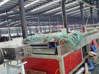 China WPC PVC Door Hollow Board Making Machine | PVC Hollow Door Board Extrusion Line | Shneider Electric for sale