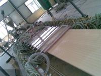 China WPC PVC Door Hollow Board Making Machine | PVC Hollow Door Board Extrusion Line | Shneider Electric for sale