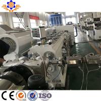 China 63 To 110MM PVC Pipe Extrusion Line Plastic Pipe Making Machine for sale