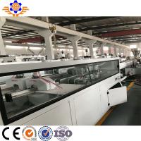 China 63 To 110MM PVC Pipe Extrusion Line Plastic Pipe Making Machine for sale