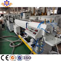 China 80KW 80-150MM Plastic PVC Pipe Extrusion Line Pipe Production Machine 18m for sale