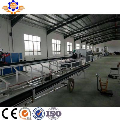 China 63-315MM 110Kw Pe Pipe Extrusion Plastic Pipe Manufacturing Machine Extrusion Line for sale
