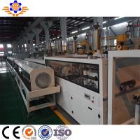 China Twin Screw Customized PVC Pipe Extrusion Line With High Speed And Capacity for sale