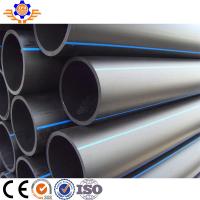 China Multi Layers Polyethylene Pipe Production Line Haul Offs Cutter Units Single Screw Extruder Machine for sale