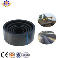 China HDPE Plastic Single Screw PE Extruder Machine Polyethylene Gas Pipe for sale