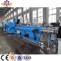 China HDPE Plastic Single Screw PE Extruder Machine Polyethylene Gas Pipe for sale