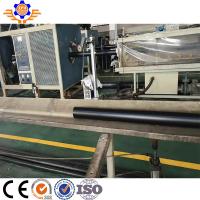 China 63-110MM 75Kw Pe Pipe Extrusion Plastic Pipe Manufacturing Machine Extrusion Line for sale