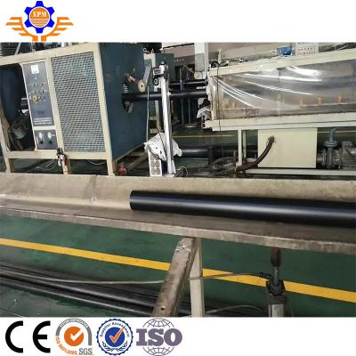 China 63 - 250MM HDPE Plastic Single Screw PE Extruder Machine Polyethylene Gas Pipe for sale