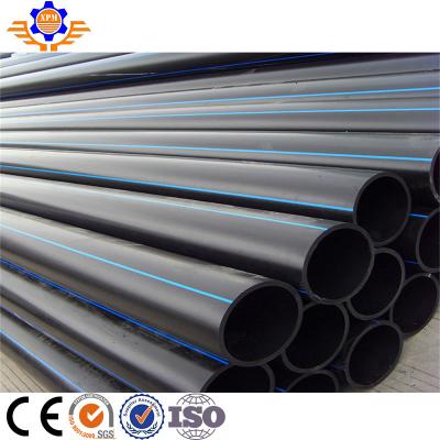 China Sewers PE Pipe Making Machine Production Line Conical Single Screw for sale