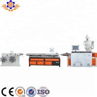 China HDPE PE Corrugated Pipe Making Machine Single Wall Corrugated Pipe Extrusion Line High Temperature Resistant for sale