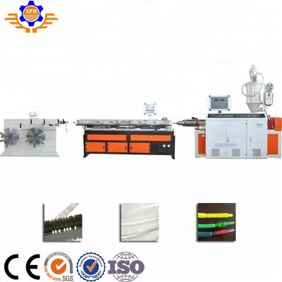 China 440Kw HDPE Pp Single Wall Corrugated Pipe Production Line Making Machine Single Wall for sale