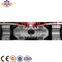 China Plastic Pipe Extrusion Line For PP / PE Double Wall Corrugated Pipe for sale