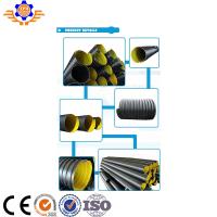 China 440Kw HDPE Pp Single Wall Corrugated Pipe Production Line Making Machine Single Wall for sale
